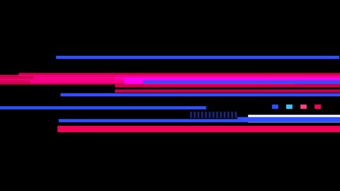 Abstract Seamless Loop Animation Fluorescent Ultraviolet Stock Footage ...