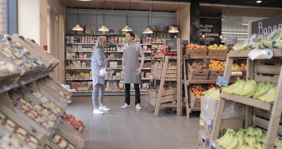 Customer Asking for Help in Stock Footage Video (100% Royalty-free ...