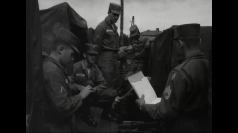 Circa 1960s United States Army Soldiers Stock Footage Video (100% ...