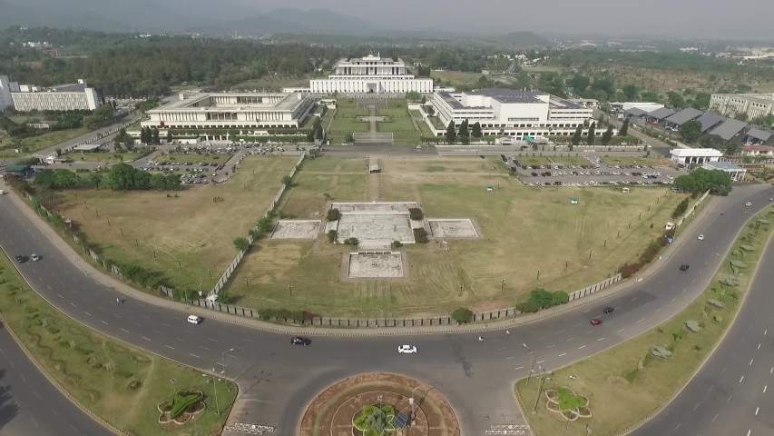 islamabad pakistan - march 2019 drone Stock Footage Video (100% Royalty ...