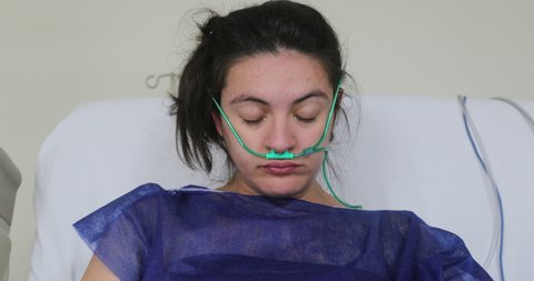 Pregnant Woman Labor Pushing Baby Out Stock Footage Video (100% Royalty ...