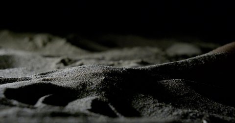 Hands Closeup That Touch Sprinkle Sand Stock Footage Video (100% ...