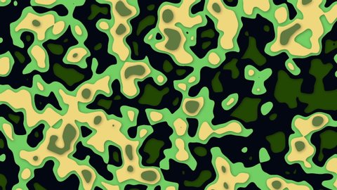 Cool Camouflage Pattern Background Material Stock Footage Video (100% ...