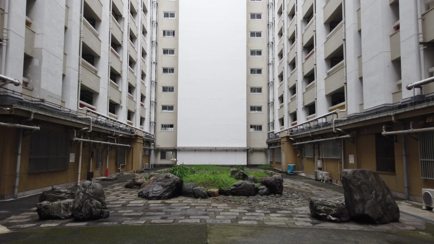 housing complex japan tokyo Stock Footage Video (100% Royalty-free ...