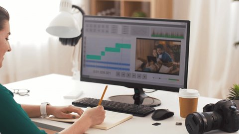 Elementary School Computer Science Classroom Over Stock Footage Video ...