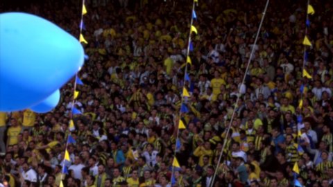 Excited Happy Fans Hugging Dancing Joy Stock Footage Video (100% ...