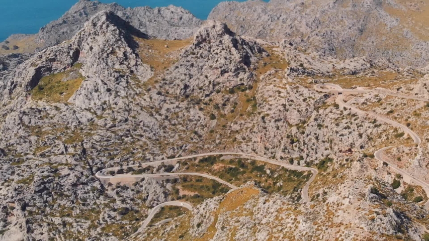 Remote Curve Ghat Section Roads Stock Footage Video (100% Royalty-free ...