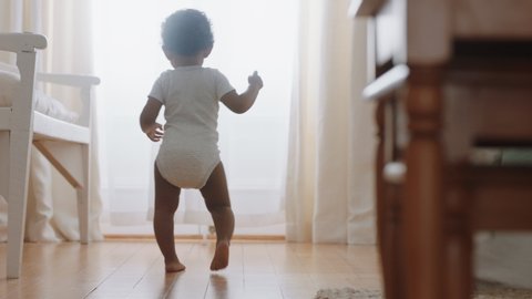 Baby walking in diaper Stock Video Footage - 4K and HD Video Clips ...