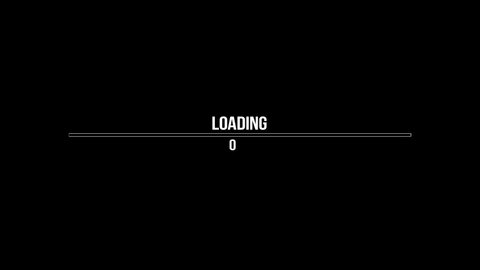 Loading Blue Bar On Black Background Stock Footage Video (100% Royalty ...