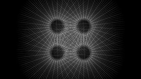 Array Dynamic Particles 3d Technology Style Stock Vector (Royalty Free ...