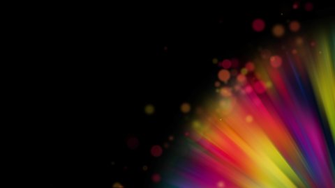Colored Fan Particles Abstract Animated Wallpaper Stock Footage Video ...