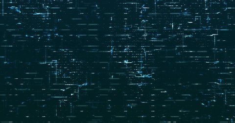 Program Codes Cells Animation Multiple Changing Stock Footage Video ...