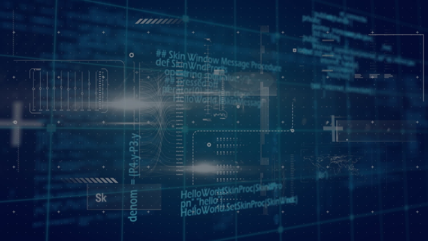 Digital Animation of a Network Stock Footage Video (100% Royalty-free ...