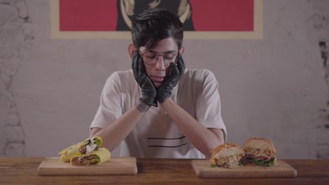 81 Skinny man eating Stock Video Footage - 4K and HD Video Clips ...