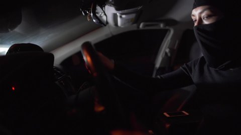 Masked female robber Stock Video Footage - 4K and HD Video Clips ...