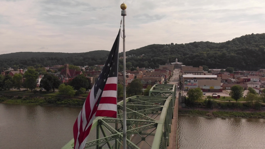 Allegheny flag Stock Video Footage - 4K and HD Video Clips | Shutterstock
