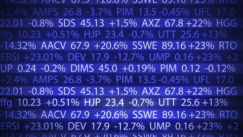 Hexadecimal Program Code On Screen Animated Stock Footage Video (100% ...