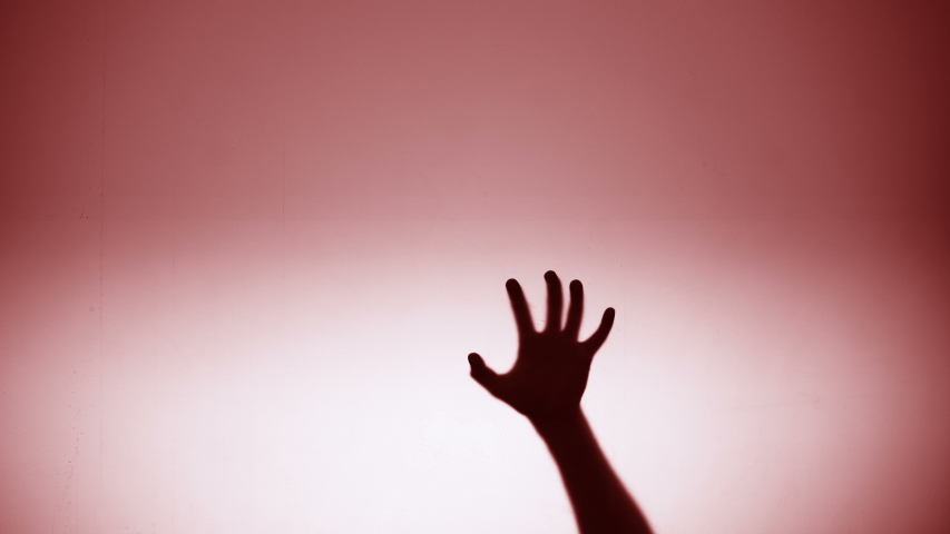 Hand Sliding Down On Glass, Stock Footage Video (100% Royalty-free ...