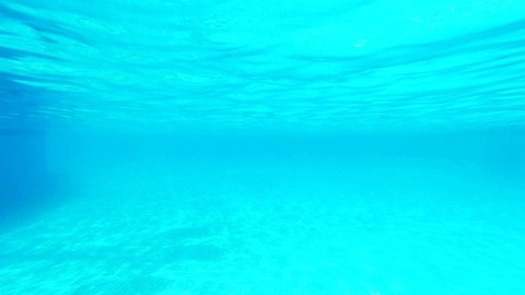 female scuba diver back roll entry Stock Footage Video (100% Royalty ...