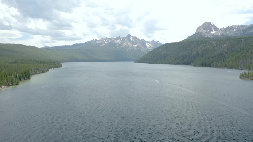 Redfish lake landscape image - Free stock photo - Public Domain photo ...