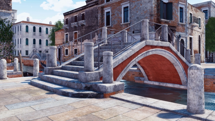 Stone Bridge Digital Render image - Free stock photo - Public Domain ...