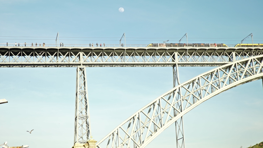 Dom Louis Bridge Stock Video Footage - 4K and HD Video Clips | Shutterstock