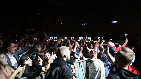 dinosaur roar people run away terrified Stock Footage Video (100% ...