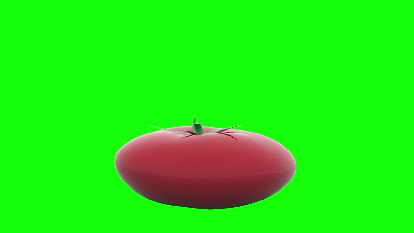 Tomato Act Green Screen Matte Stok Videosu (%100 Telifsiz) 1033921676 ...