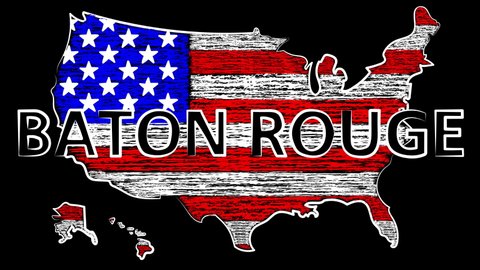 56 Baton Rouge Map Stock Videos