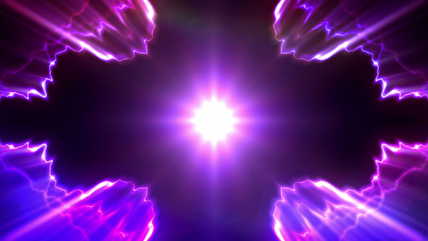 colorful light structures background animation Stock Footage Video (100 ...