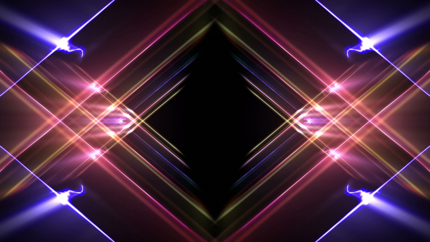 colorful light structures background animation Stock Footage Video (100 ...