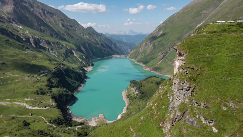 hyper lapse wasserfallboden lake on kaprun Stock Footage Video (100% ...