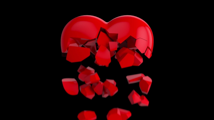 The Breakdown of the Heart Stock Footage Video (100% Royalty-free ...