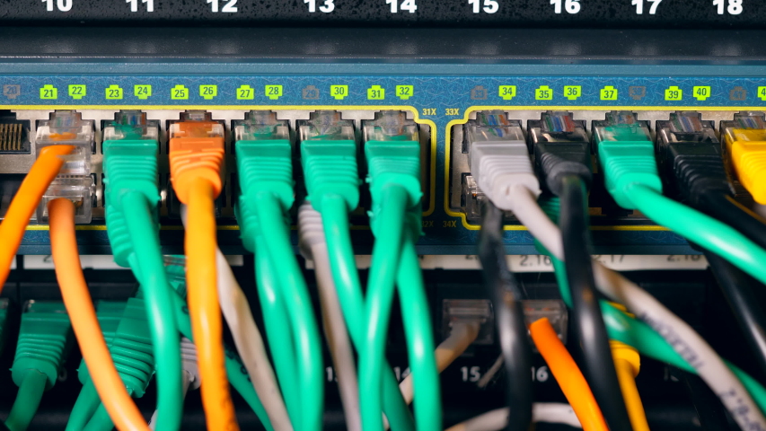 Numbered Slots with a Network Stock Footage Video (100% Royalty-free ...