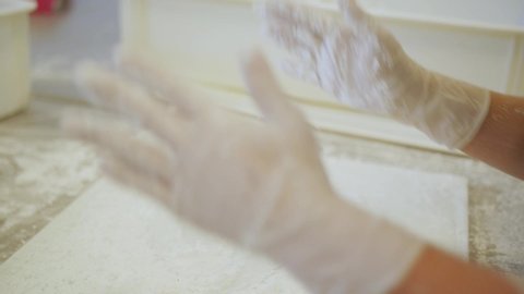 close-up doctor puts injection into buttock Stock Footage Video (100% ...