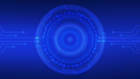Blue Technology Animated Background Animation O Stock Footage Video ...