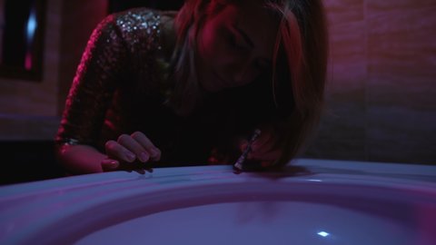 Girl snorting Stock Video Footage - 4K and HD Video Clips | Shutterstock