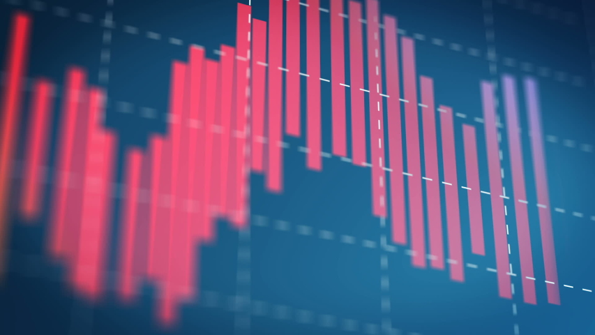 3d animation graphs charts over globe Stock Footage Video (100% Royalty ...