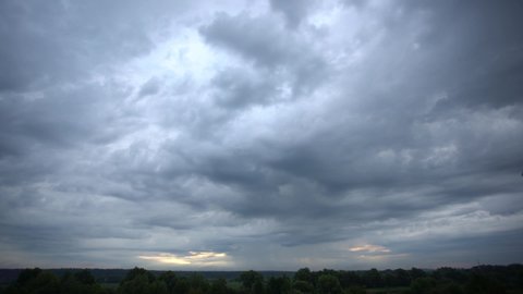 nature environment dark huge cloud sky Stock Footage Video (100% ...