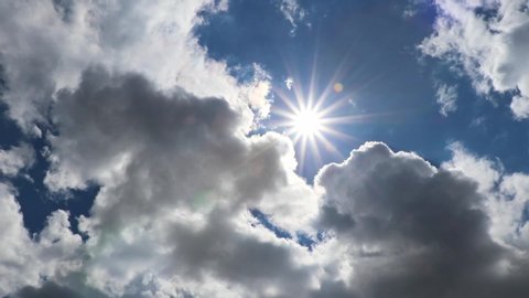 Storm Clouds Parting Reveal Sun Foto stock 16156123 | Shutterstock