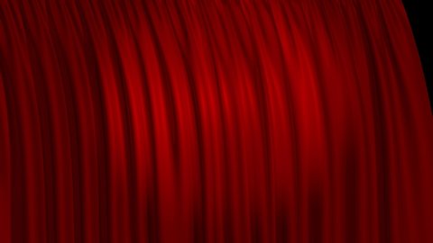 Horizontal Opening Curtain Alpha Mask High Stock Footage Video (100% ...