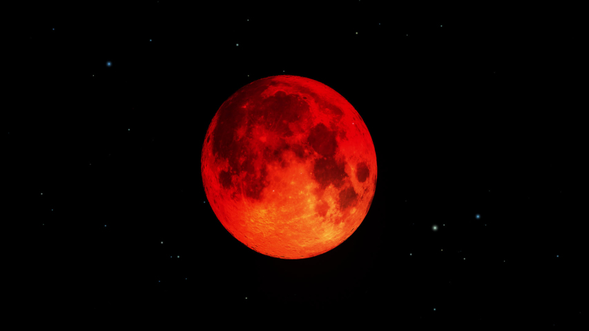 Red Moon Stock Footage ~ Royalty Free Stock Videos | Pond5