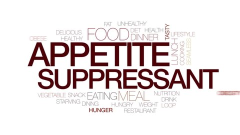 Animated Appetite Meal Food Word Cloud Stock Footage Video (100% ...