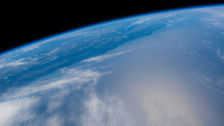 beautiful time lapse over earth international Stock Footage Video (100% ...