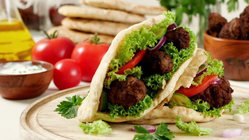 Kofta Top View Stock Video Footage - 4K and HD Video Clips | Shutterstock