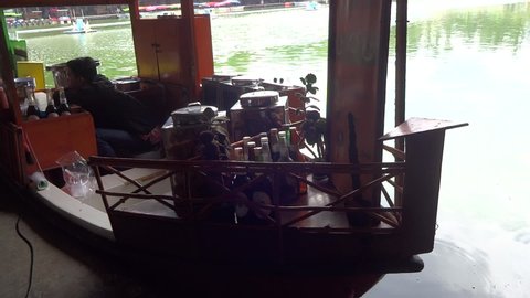 02 August 2019 Rabbit Satay Booth Stock Footage Video (100% Royalty ...