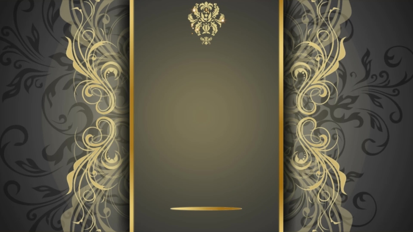 Beautiful Abstract Pattern Luxury Royal Stock Footage Video (100% ...