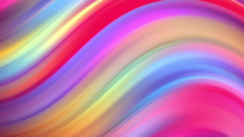 Gradient Rainbow Colors Cyclically Shifting Loop Stock Footage Video ...