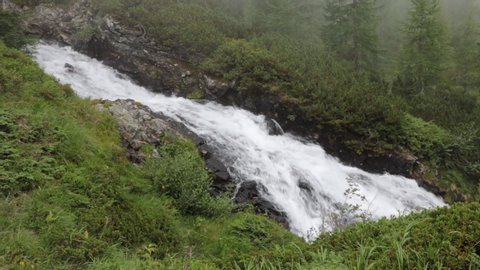 Brook Natural Spring Water Natural Water Stock Footage Video (100% ...