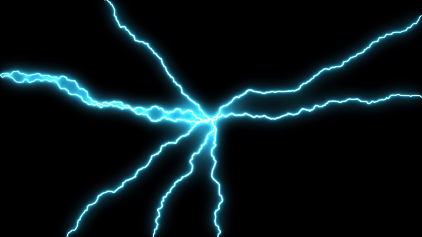 transition black screen white multiple lightning Stock Footage Video ...